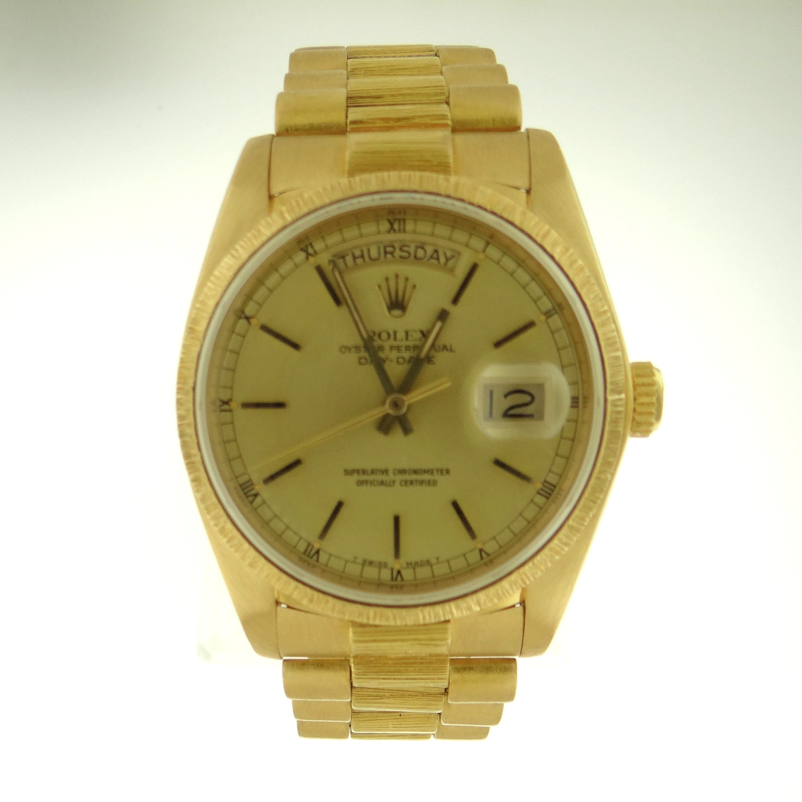 Rolex Daydate Bark 18078 #19987 – ihotstock.com