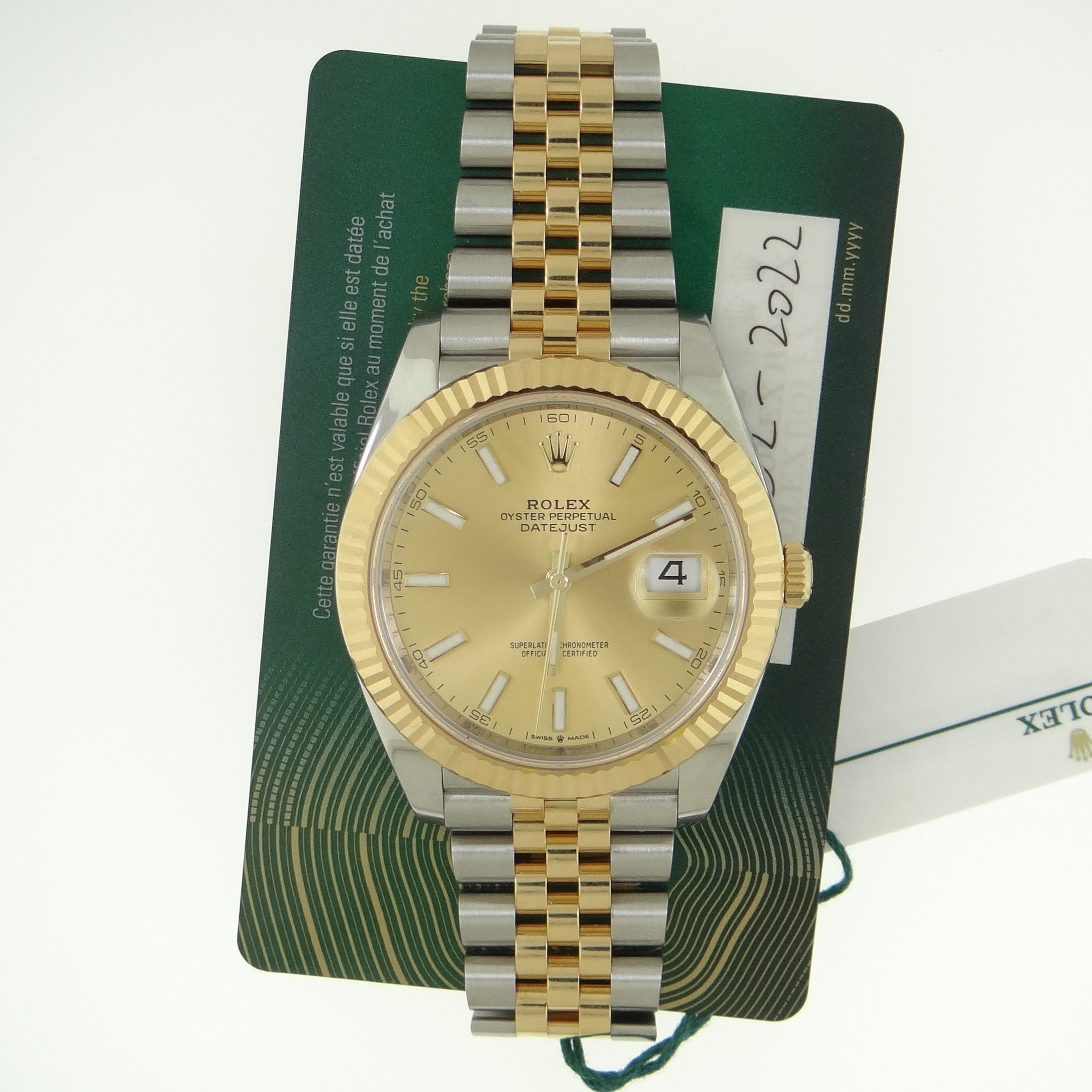 Rolex Datejust 41 126333 #25940 – ihotstock.com