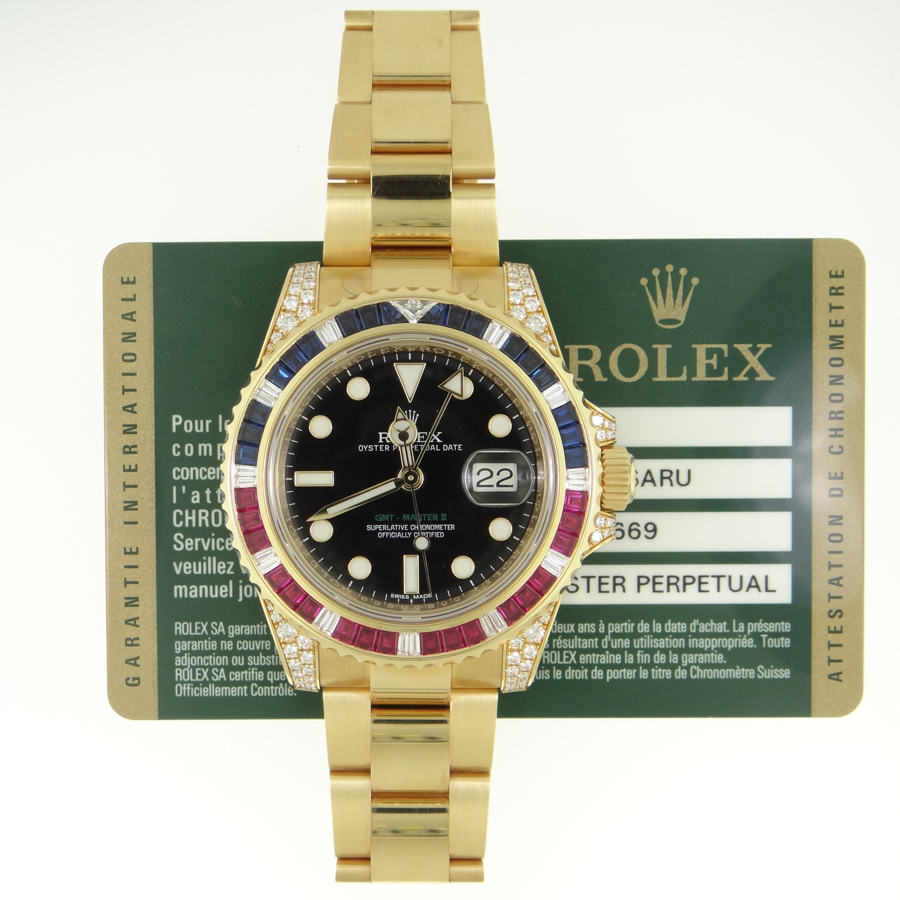Rolex GMT Master II 116758SARU #26018 – ihotstock.com