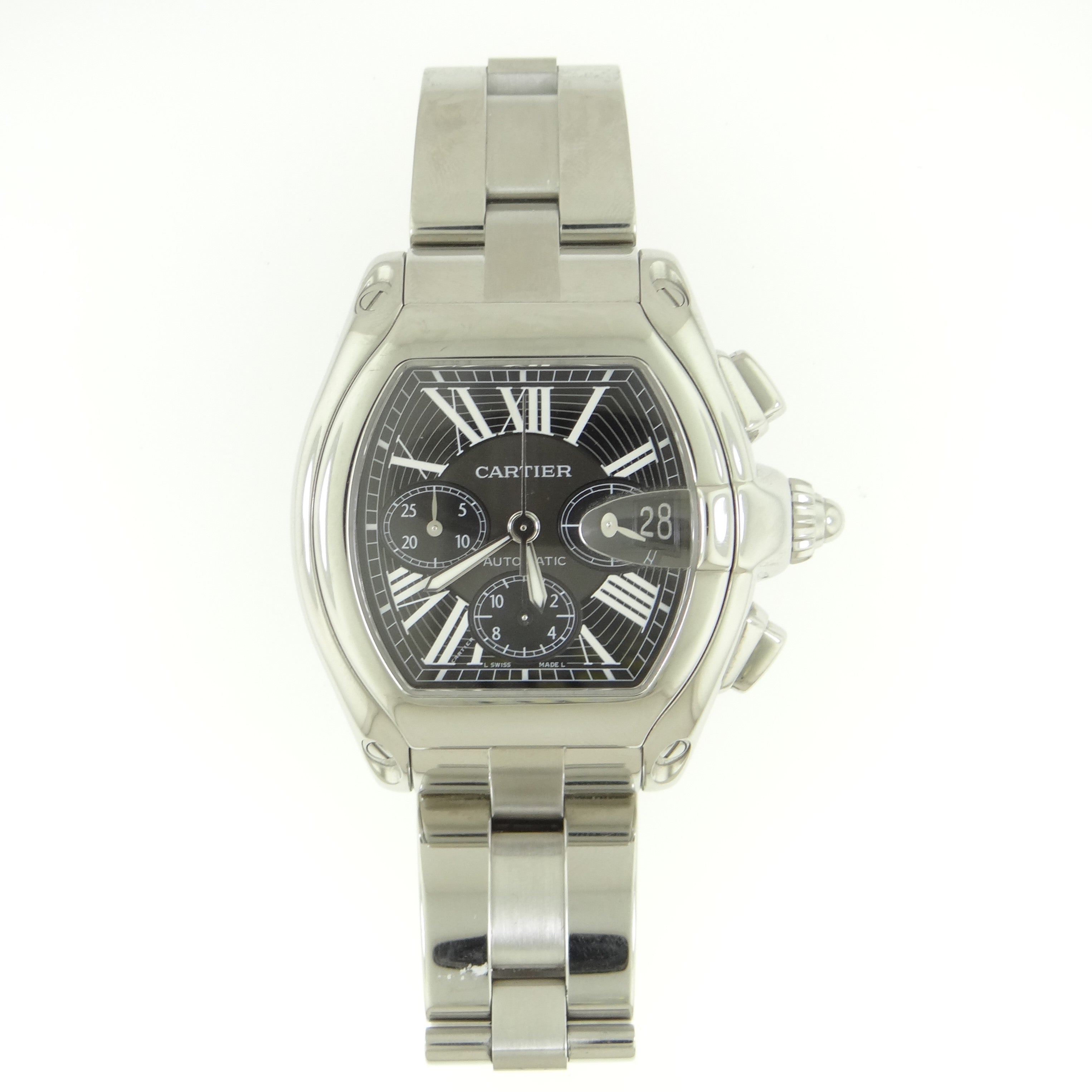 Cartier Roadster Chronor XL 2618 #26386 – ihotstock.com